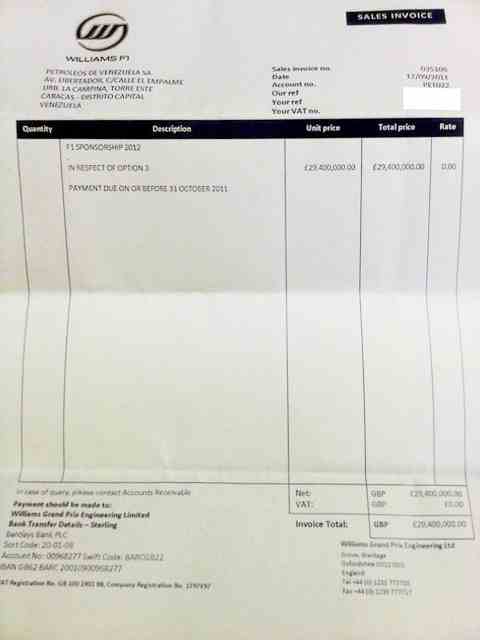 williams-invoice | panfletonegro